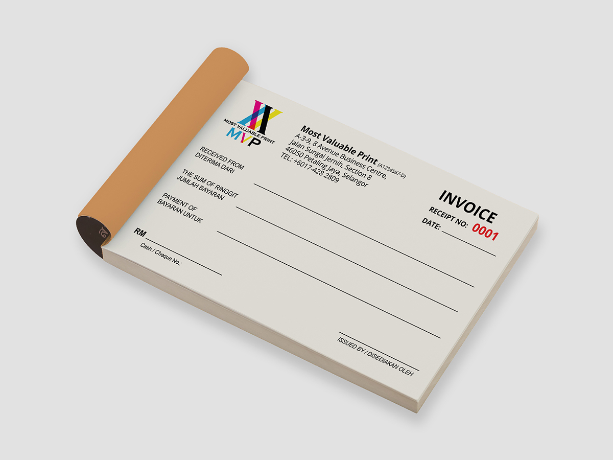 Bill Book - Most Valuable Print